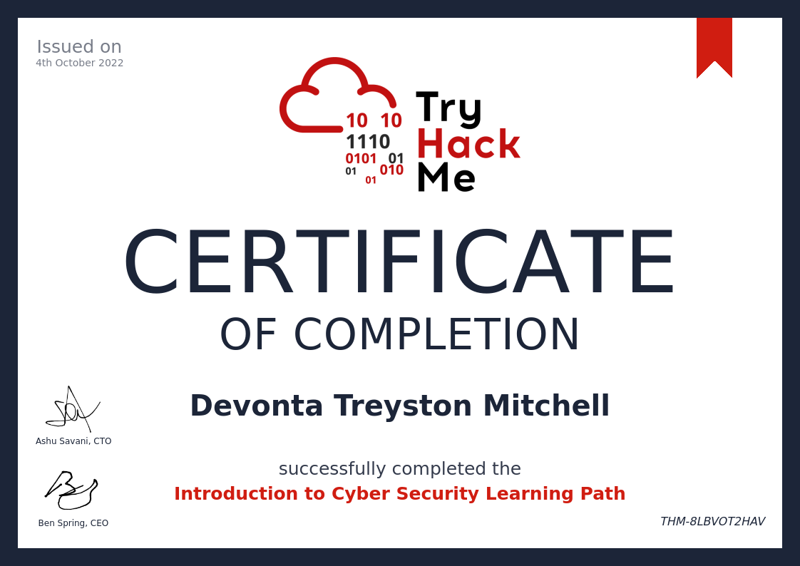 Devonta Mitchell - Zermount, Inc. | LinkedIn