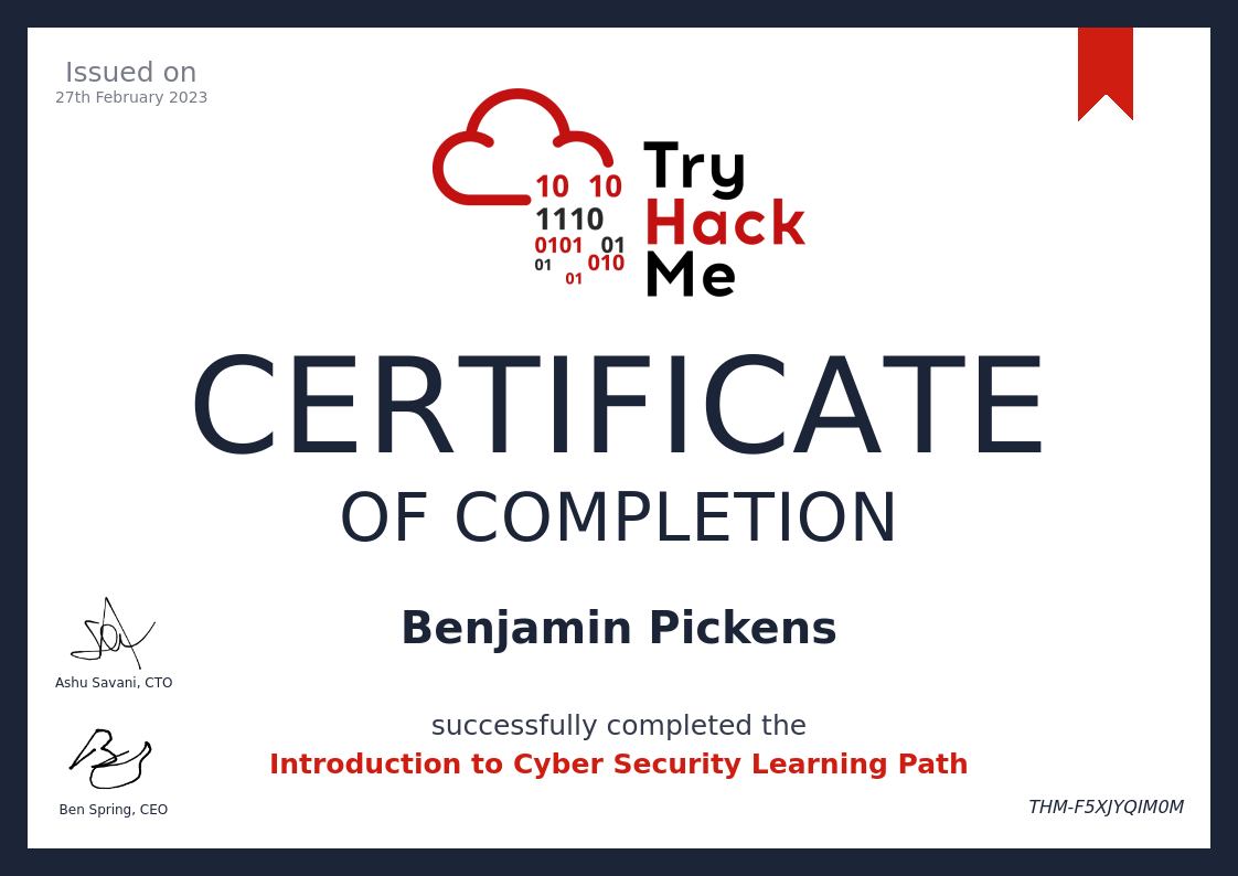 Zach Pickens - IT Support transitioning to Cybersecurity | 3+ Years ...