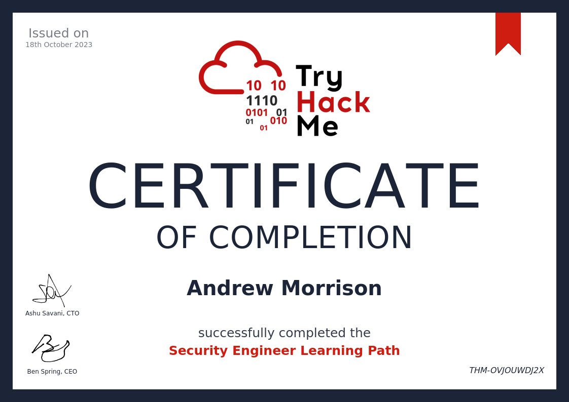 Andrew Morrison Aws Engineer Linkedin
