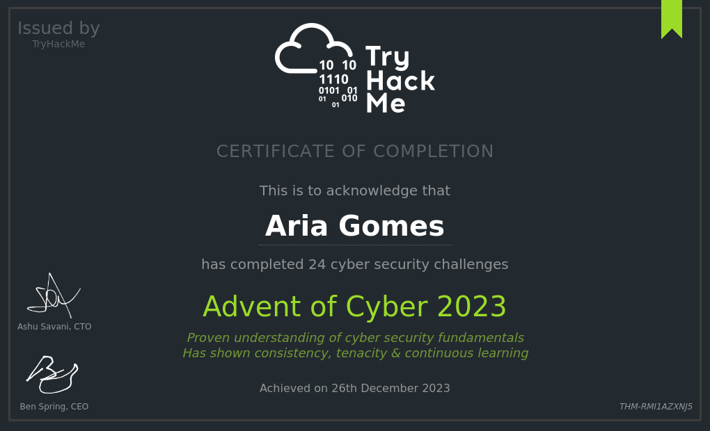 Aria Gomes - Software Developer | UI Development, Code Solutions | LinkedIn